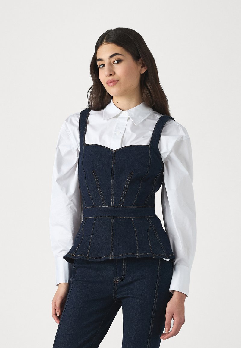 7 for all mankind SWEATHEART CASH - Top - dark blue/blau - Zalando.de