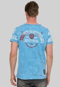 Rusty Neal T-Shirt print - blau - Zalando.de
