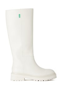 United Colors of Benetton Platform boots - white - Zalando
