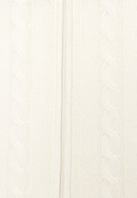 Felix Hardy CABLE FULL ZIPPER SLEEVELESS - Chaleco - off-white/crema ...