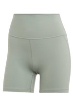 adidas Performance YOGA STUDIO - Collant - silver green/verde chiaro ...