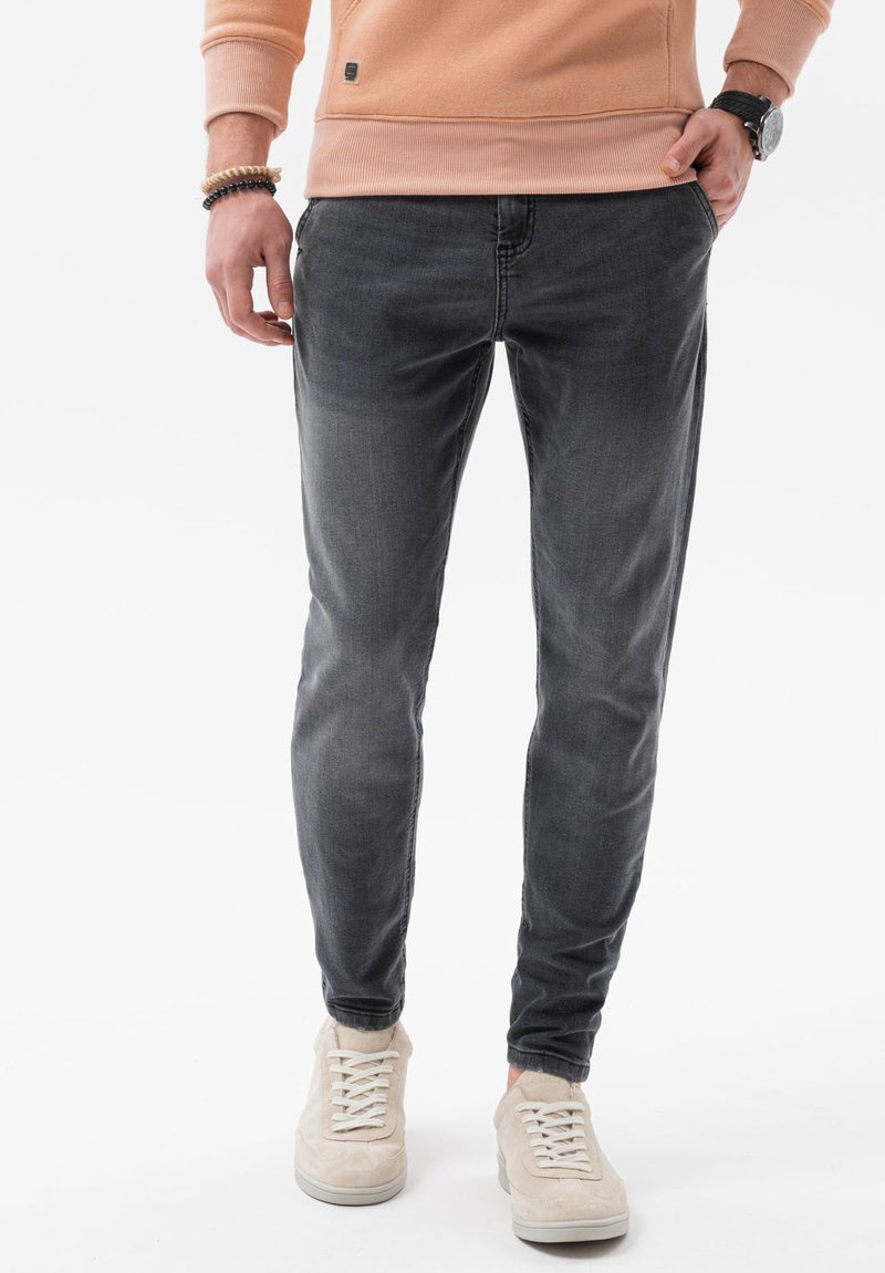 Ombre Jeans Slim Fit - black/schwarz - Zalando.at