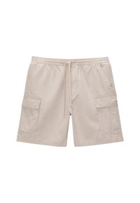 PULL&BEAR BERMUDA - Šortky - beige/béžová - Zalando.cz