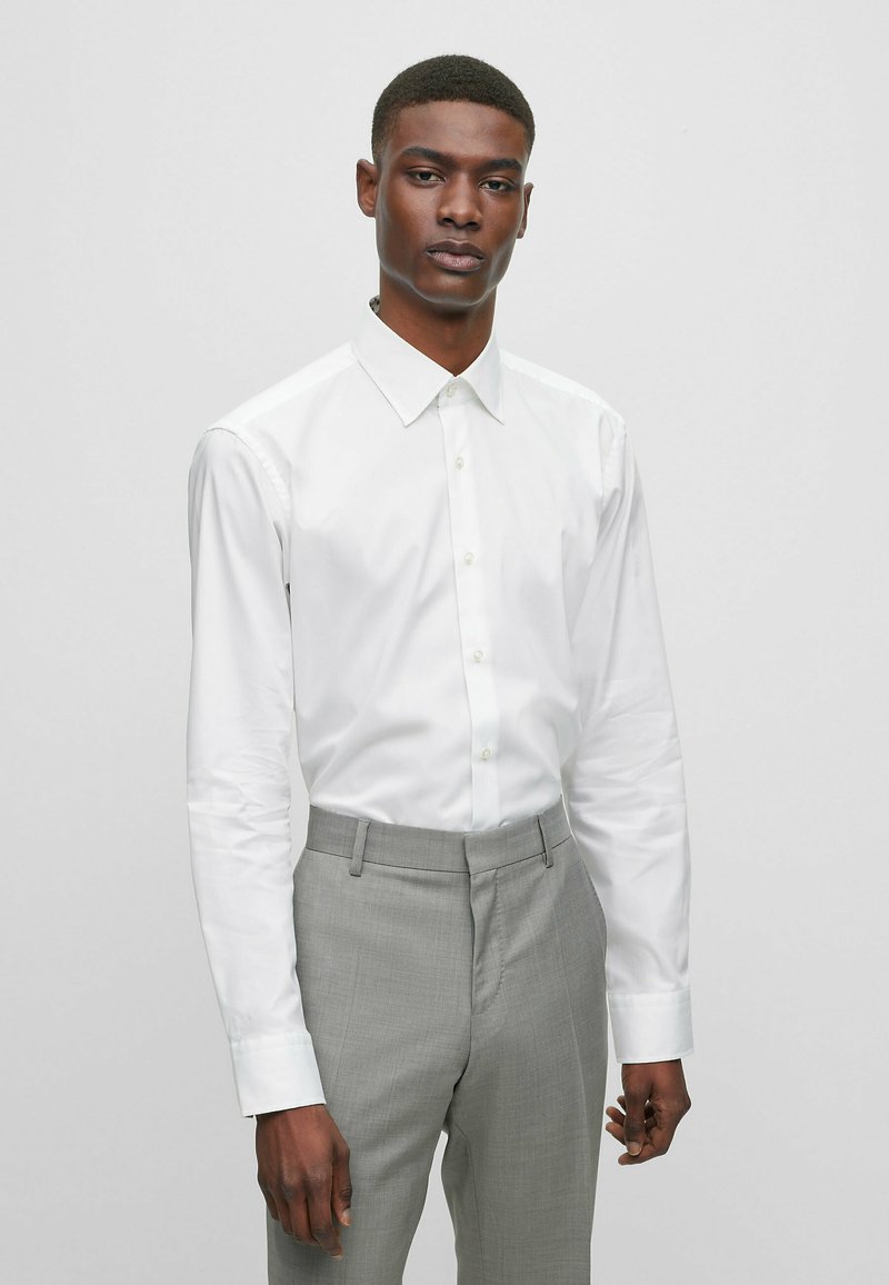 BOSS Shirt - white/white - Zalando.co.uk