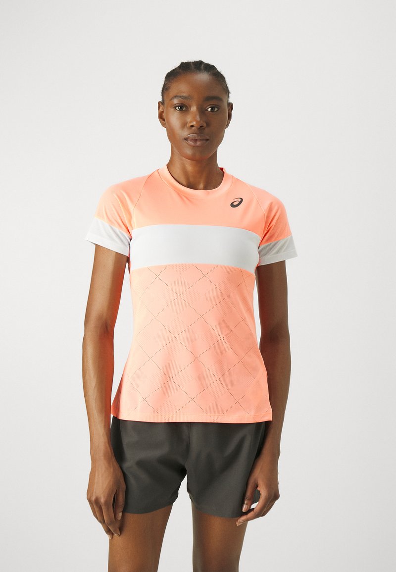 ASICS GAME - Sports T-shirts - sun coral/lys pink - Zalando.dk