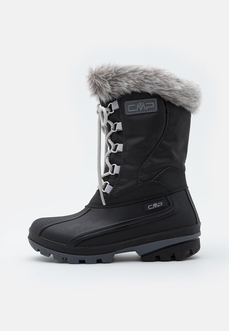 CMP POLHANNE UNISEX - Snowboots - nero/zwart - Zalando.nl