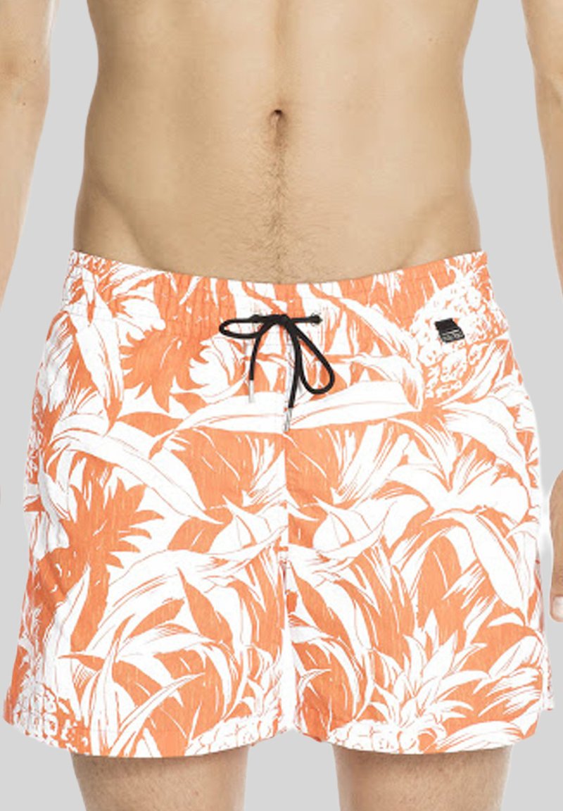 HOM KNALLIGE HERREN HAWAII ORA - Shorts - orange - Zalando.de