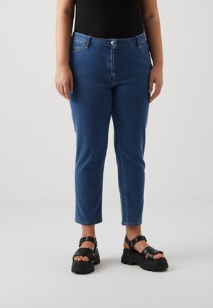 Koroshi PIRATE - Jeans slim fit - denim black denim/svart denim ...