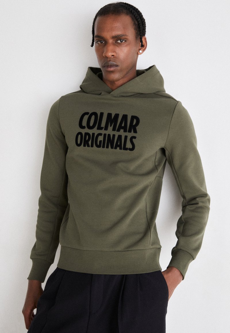 Colmar Originals MENS - Jersey con capucha - bush/verde oscuro - Zalando.es