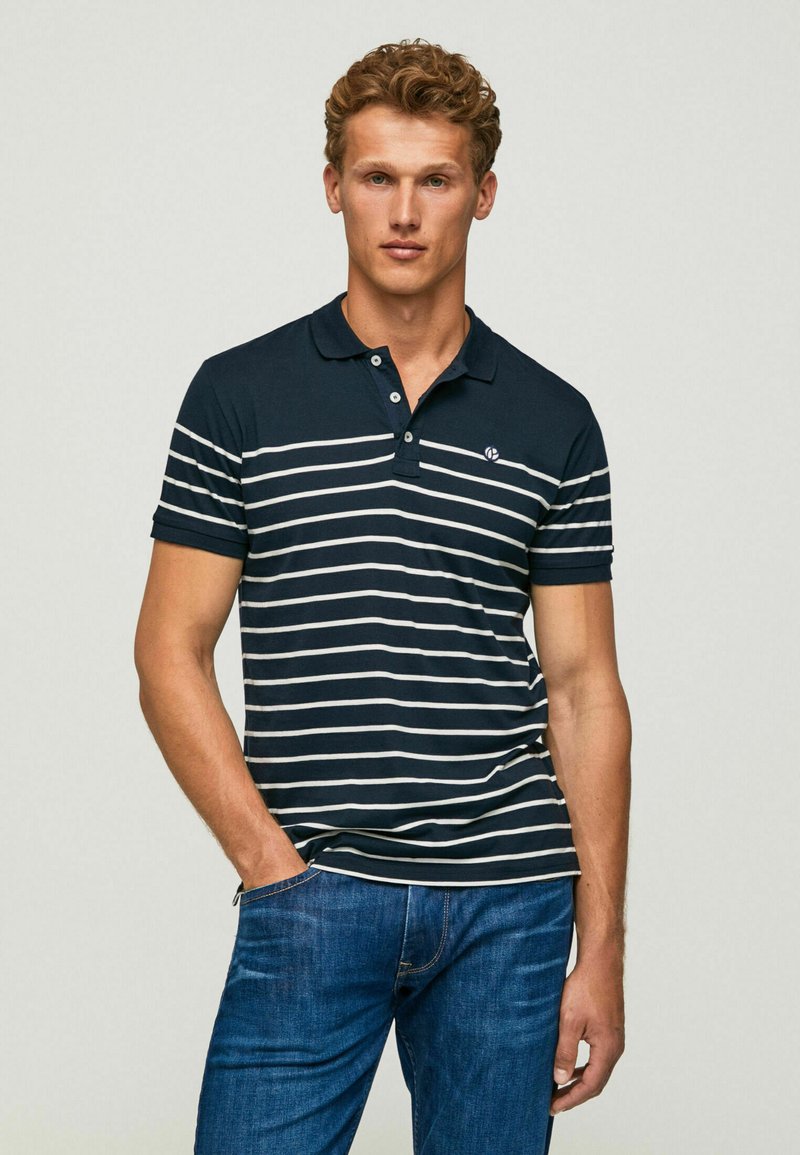 Pepe Jeans NATHAN - Poloshirt - dulwich/dunkelblau - Zalando.de