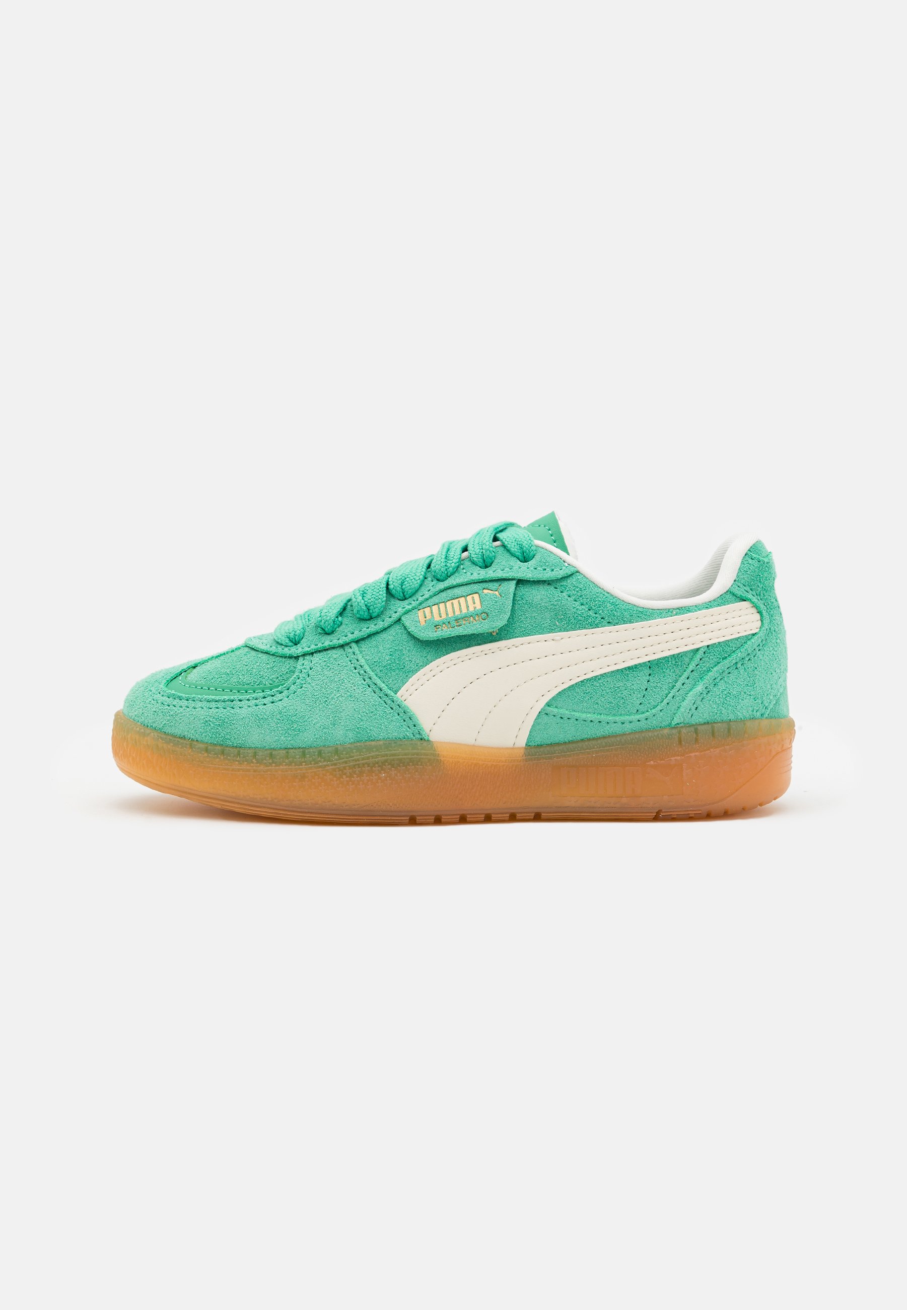 Puma PALERMO MODA GUM Trainers jade frost frosted ivory gold light green Zalando