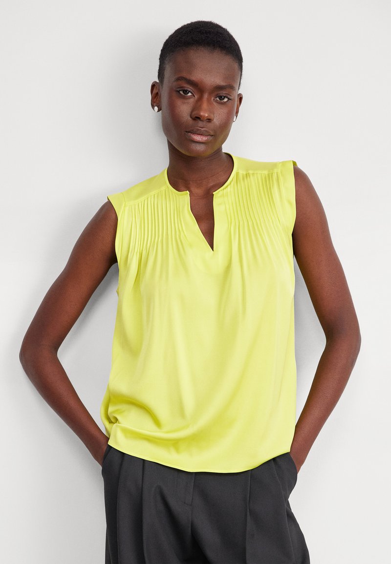 BOSS BINALLI - Top - yellow seven/gul - Zalando.dk