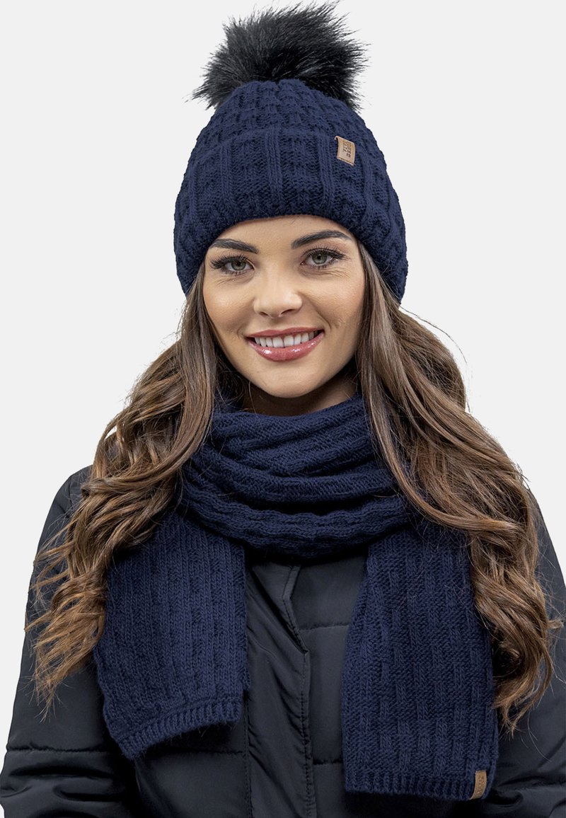 Vivisence SET - Bufanda - dark blue/azul marino - Zalando.es