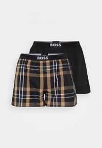 BOSS 2 PACK - Boxer shorts - black - Zalando.co.uk