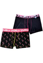 Unabux 2 PACK JAMES FLAMINGO MIX - Boxers - camel caravane/negro jaspeado - Zalando.es