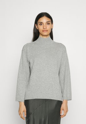 Part Two EVINAPW PU - Strickpullover - grey melange/dunkelgrau - Zalando.de