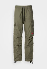 HUGO GARLO - Cargo trousers - dark beige/beige - Zalando.co.uk
