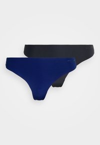 Björn Borg PERFORMANCE THONG 2 PACK - Thong - blue/dark blue/black - Zalando.ie