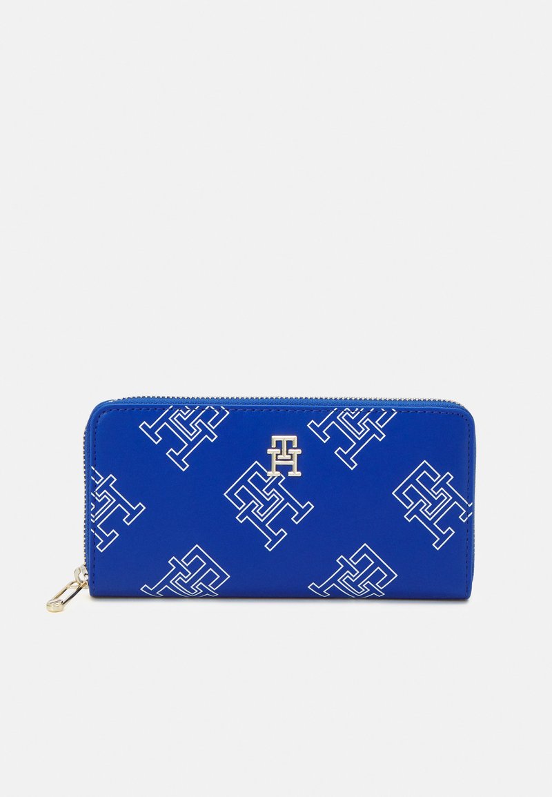 Tommy Hilfiger ICONIC LARGE MONO - Wallet - ultra blue/blue - Zalando.co.uk