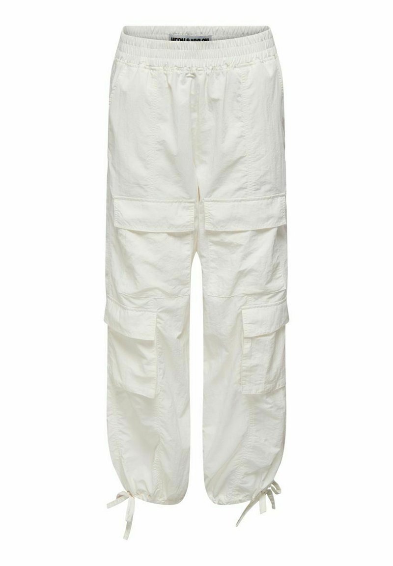 ONLY Cargo NEOENIELCA Straight Fit - Cargobukser - cloud dancer ...
