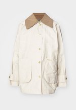 Barbour HUTTON SHOWERPROOF - Short coat - oatmeal/beige - Zalando.de