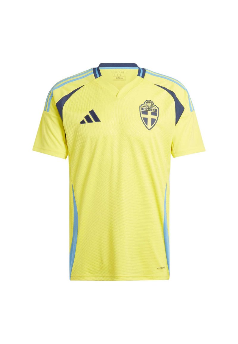 adidas Performance SWEDEN SVFF HOME - Futballmez - bright yellow/sárga ...