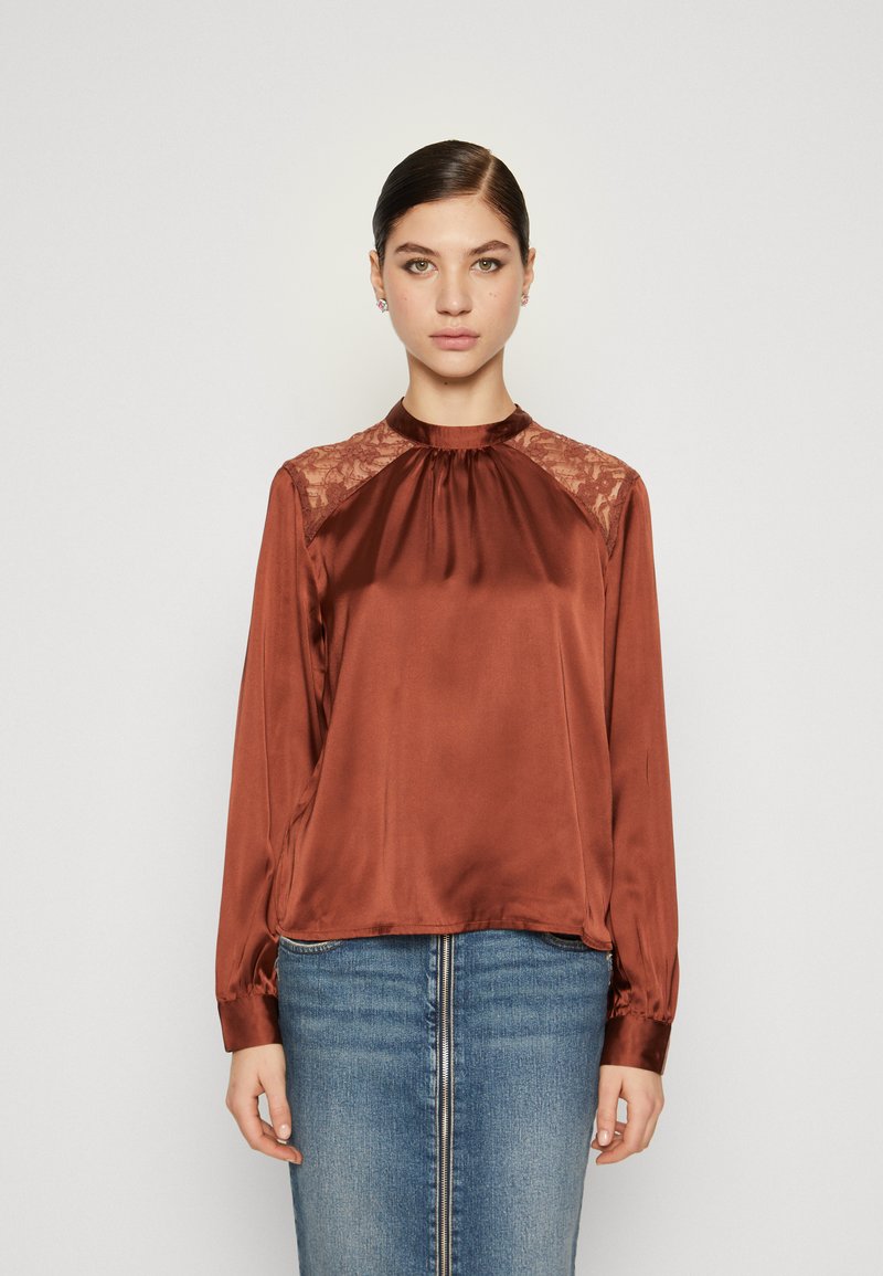 JDY JDYFIFI - Pluus - cherry mahogany/punane - Zalando.ee