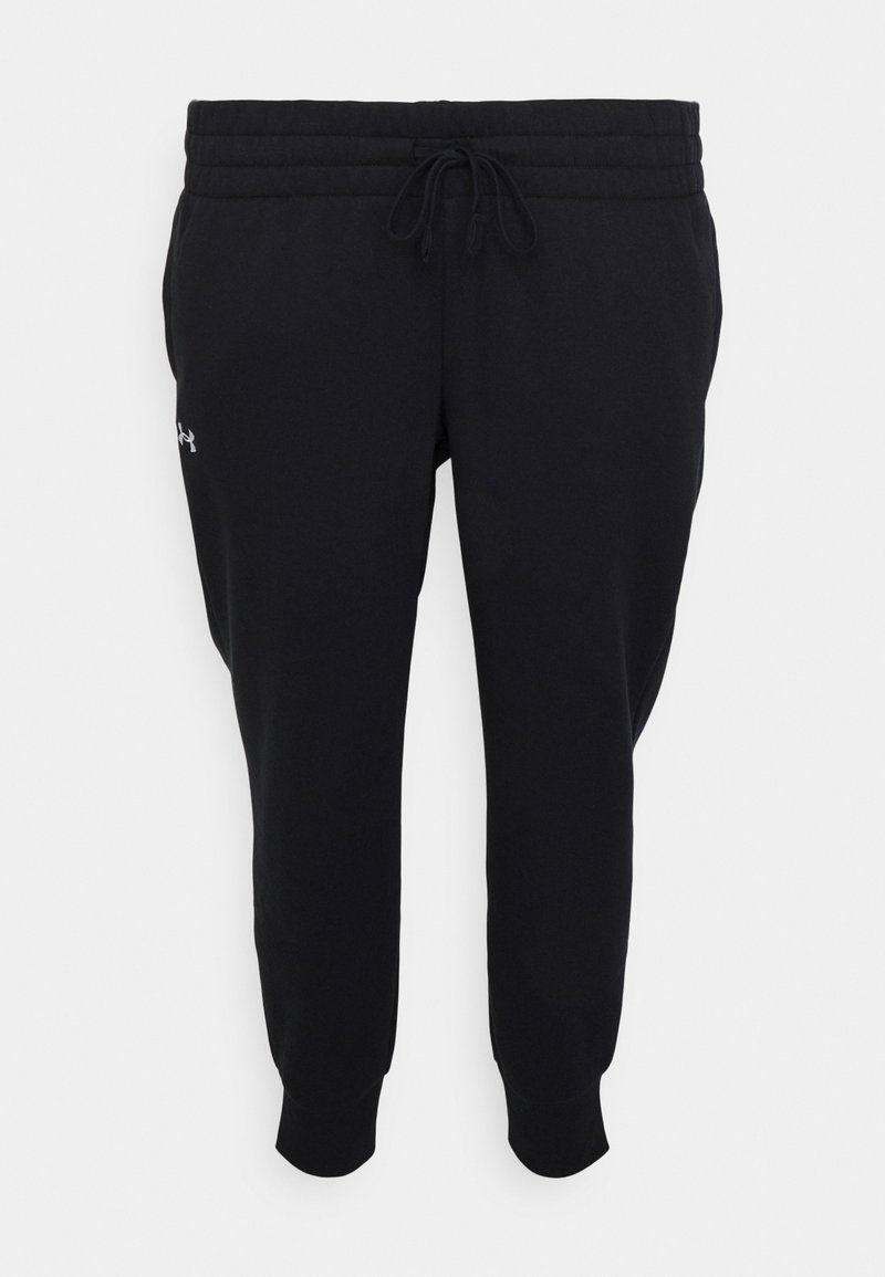 Under Armour RIVAL JOGGERS - Jogginghose - black/white/schwarz - Zalando.ch
