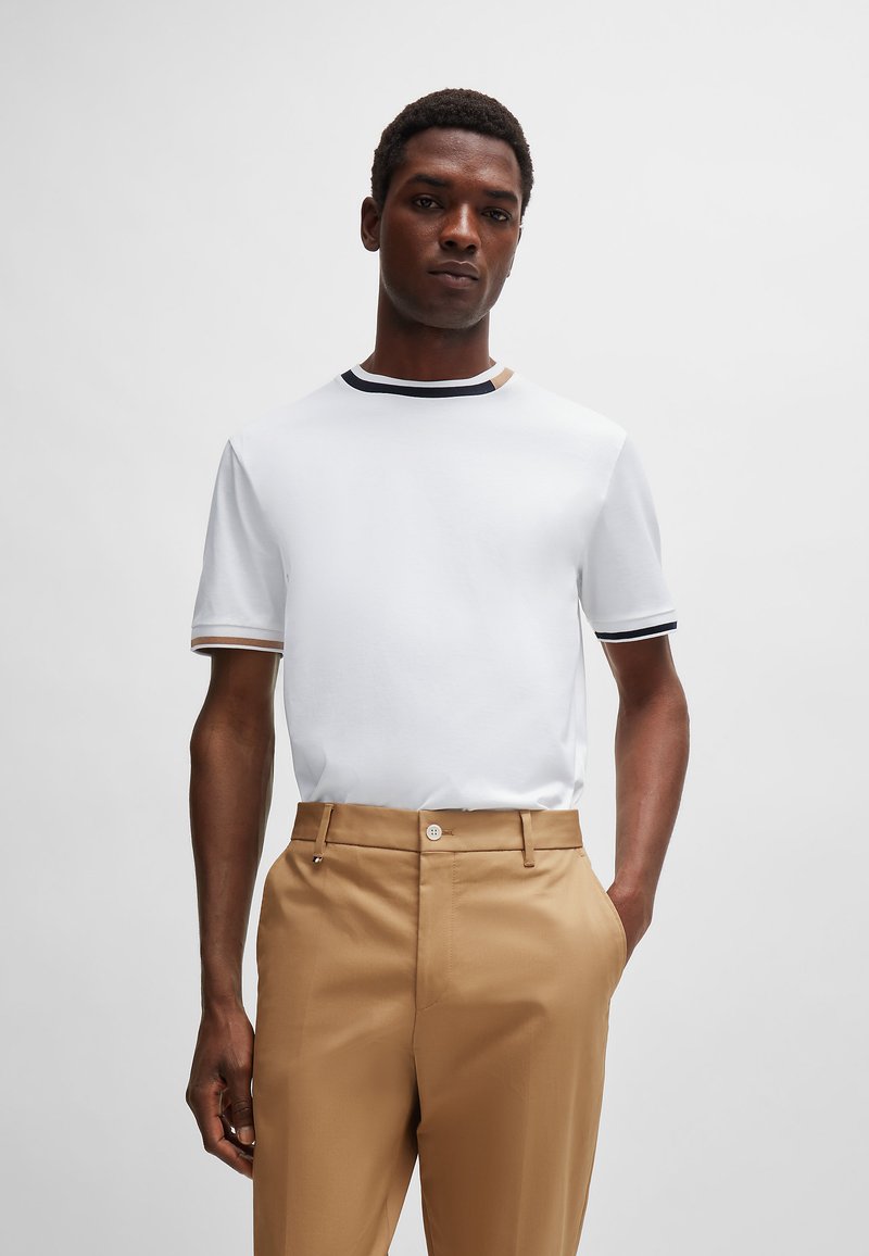 BOSS THOMPSON - Basic T-shirt - white - Zalando.ie