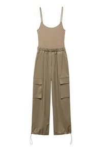 Mango BOSTON - Overall / Jumpsuit - khaki - Zalando.se