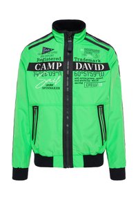 Camp David LEICHTER MIT TAPES UND ARTWORKS - Bomberjacke - electric ...
