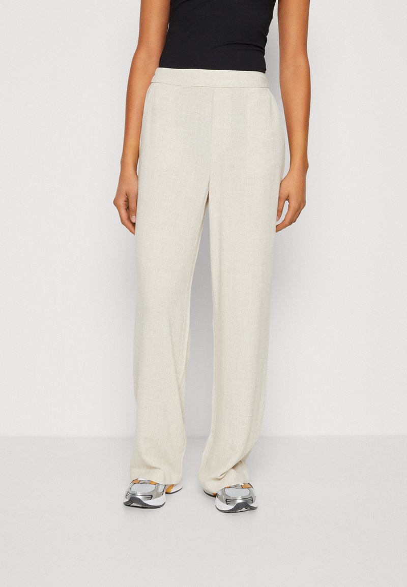 Object JSANNE ALINE WIDE NOOS - Nadrágok - sandshell/homok - Zalando.hu