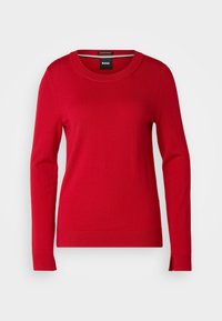 BOSS FEGANASI - Jumper - bright red/red - Zalando.co.uk