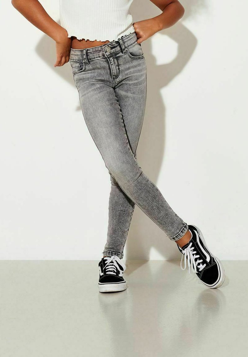 Kids ONLY Jeans Skinny Fit - grey denim/grigio - Zalando.it