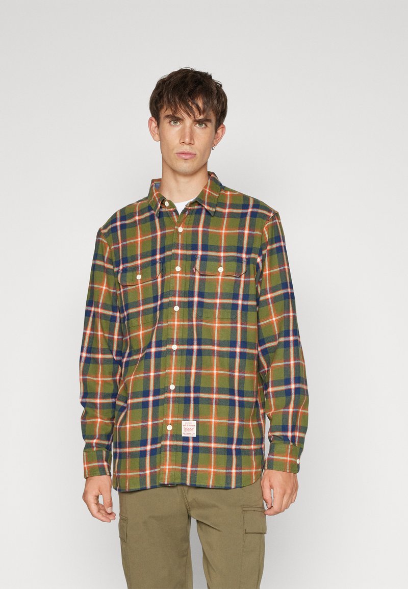 Levi's® Workwear CLASSIC WORKER WORKWEAR - Hemd - ivan plaid mandarin ...