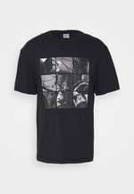 Reebok Classic COLLAGE TEE - T-Shirt print - black/schwarz - Zalando.de