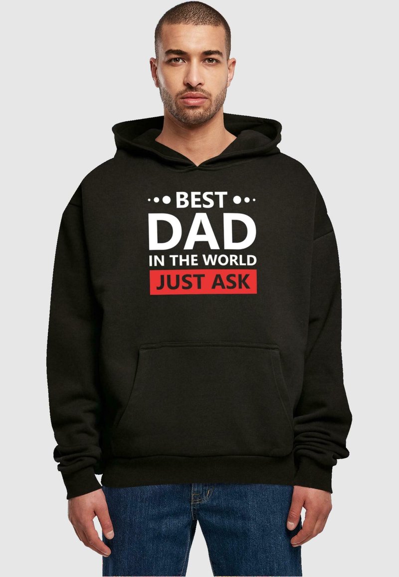 Merchcode FATHERS DAY - BEST DAD JUST ASK ULTRA HEAVY HO - Hoodie ...