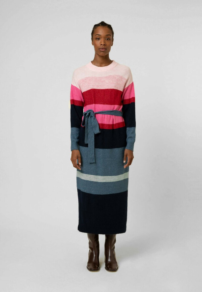 FRNCH KAISSY - Robe pull - bleu marine - ZALANDO.BE