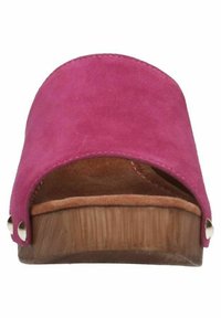 Manfield MIT NIETEN - Clogs - rosé/donkerroze - Zalando.nl