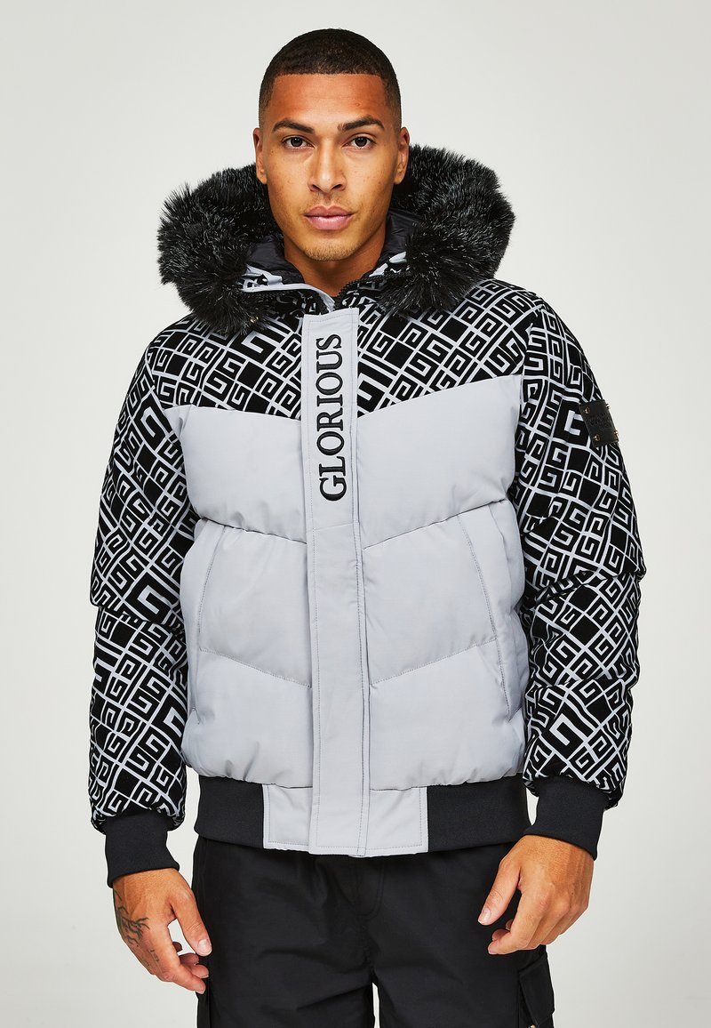 Glorious Gangsta LAVIN SHORT PUFFER JACKET - Veste d'hiver - artic grey ...