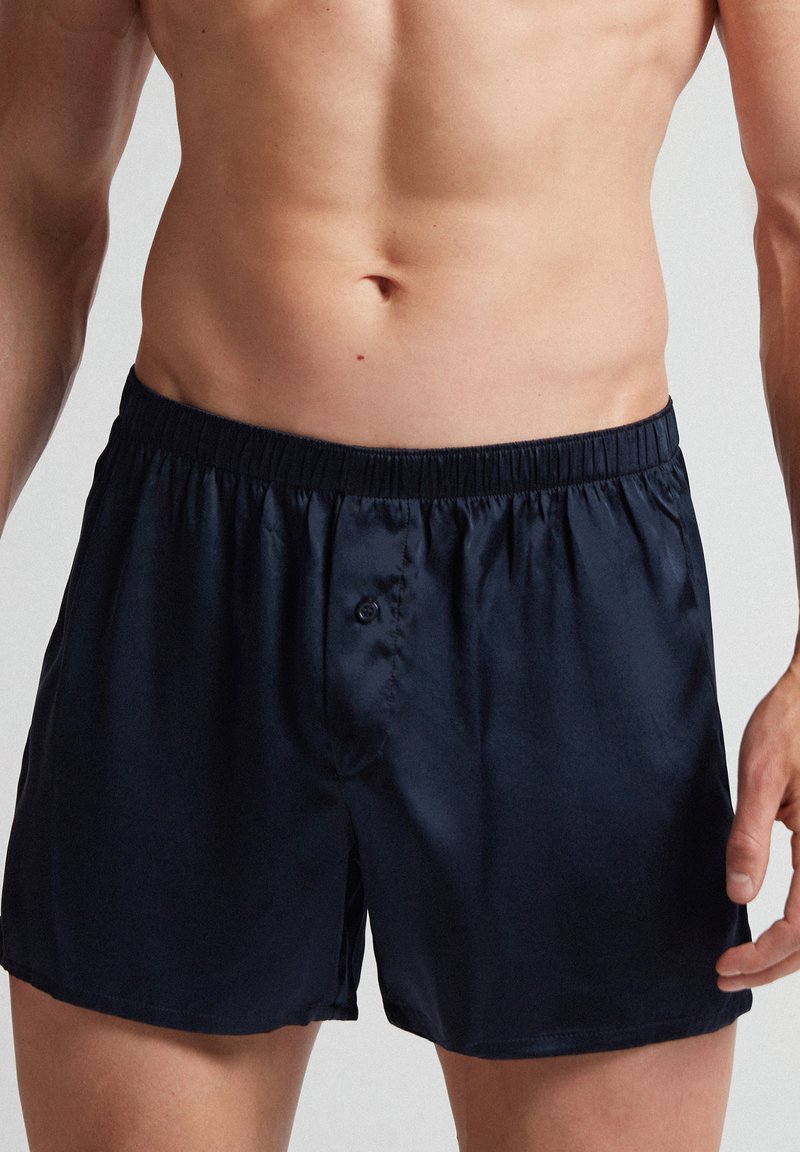 IUMAN Intimissimi Uomo Caleçon - blau midnight blue/bleu marine ...