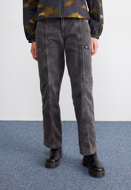 Dickies PHOENIX CROPPED REC - Chinot - black/musta - Zalando.fi