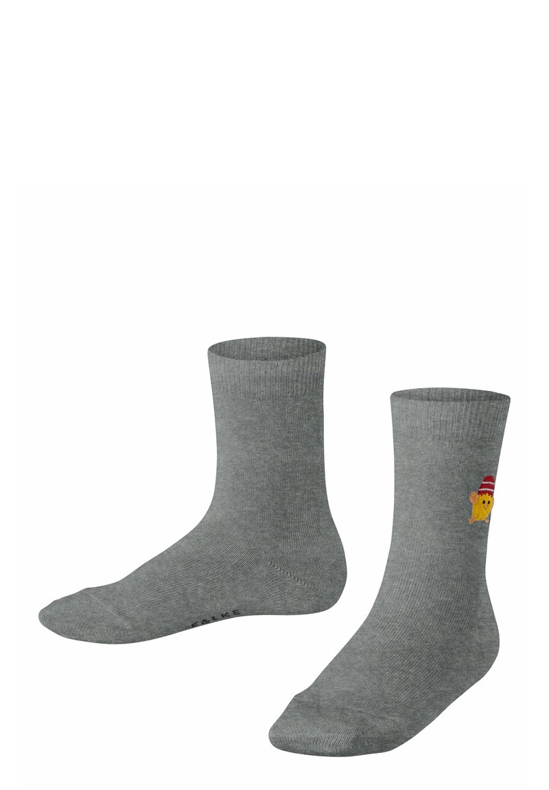FALKE FAMILY LITTLE CHICK - Sokken - light greymel/lichtgrijs gemêleerd ...