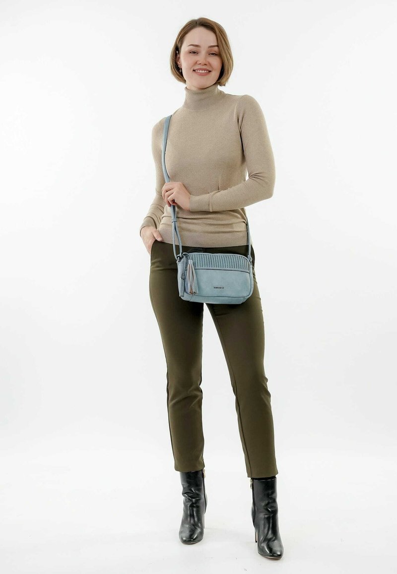 Emily & Noah Cross body bag - smokeblue/stone blue denim - Zalando.ie