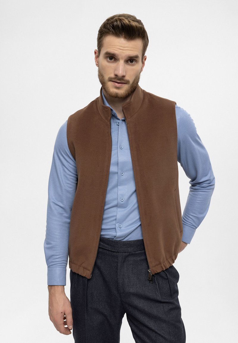 Antioch THICK - Chaleco - brown/marrón - Zalando.es