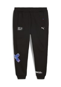 Puma BMW M MOTORSPORT NEON ENERGY - Tracksuit bottoms - black - Zalando