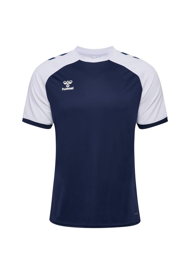Hummel INDOOR - MATCH LEAGUE - Football shirt - marine white/dark blue ...