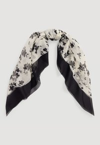 Lauren Ralph Lauren TWO TONE FLORAL SILK SQUARE SCARF - Skjerf ...