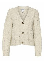 Vero Moda GINA LS - Strickjacke - rainy day/beige - Zalando.de
