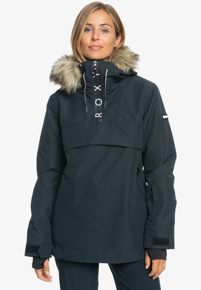 Roxy SHELTER SNJT GEF0 - Snowboard jacket - black/svart - Zalando.no